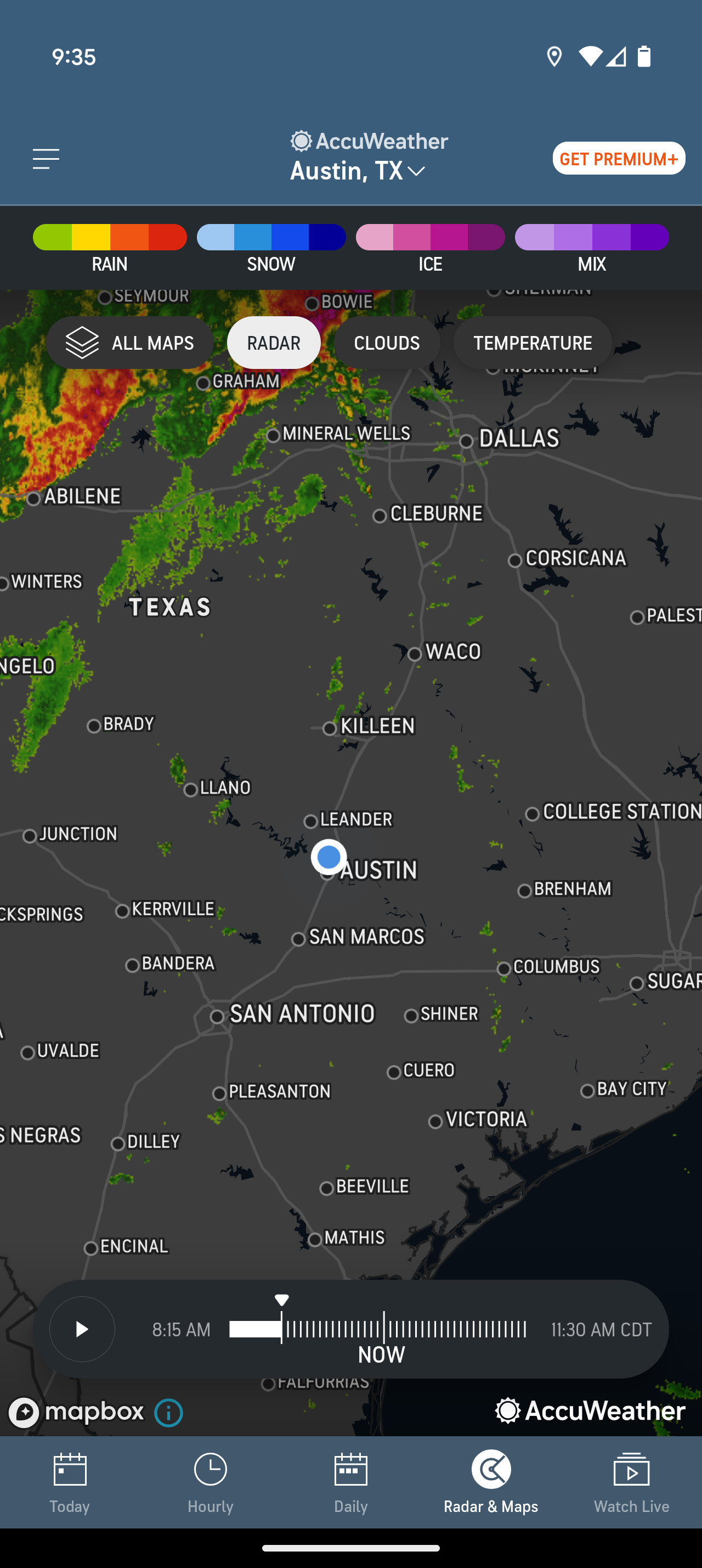 Accuweather Android App