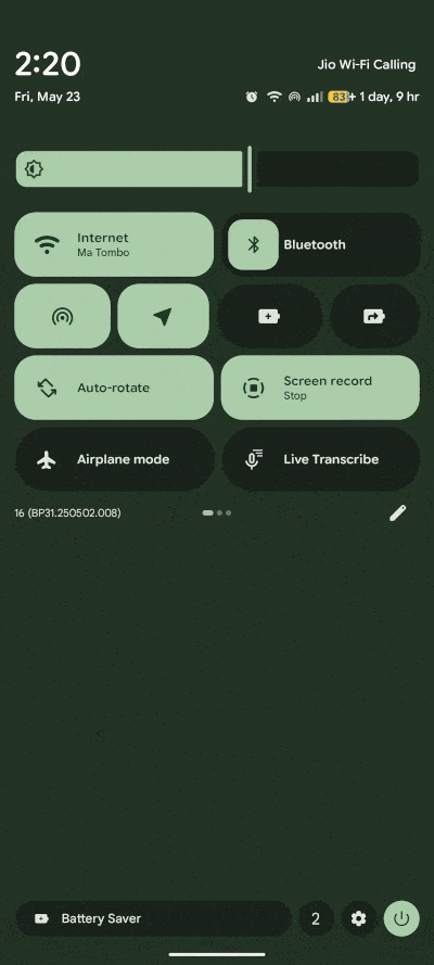 Google's hack for hidden Quick Settings labels in Android 16 is just ...
