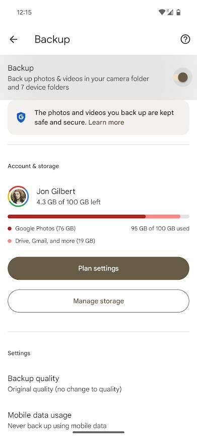 How to back up your Android phone without paying for extra storage