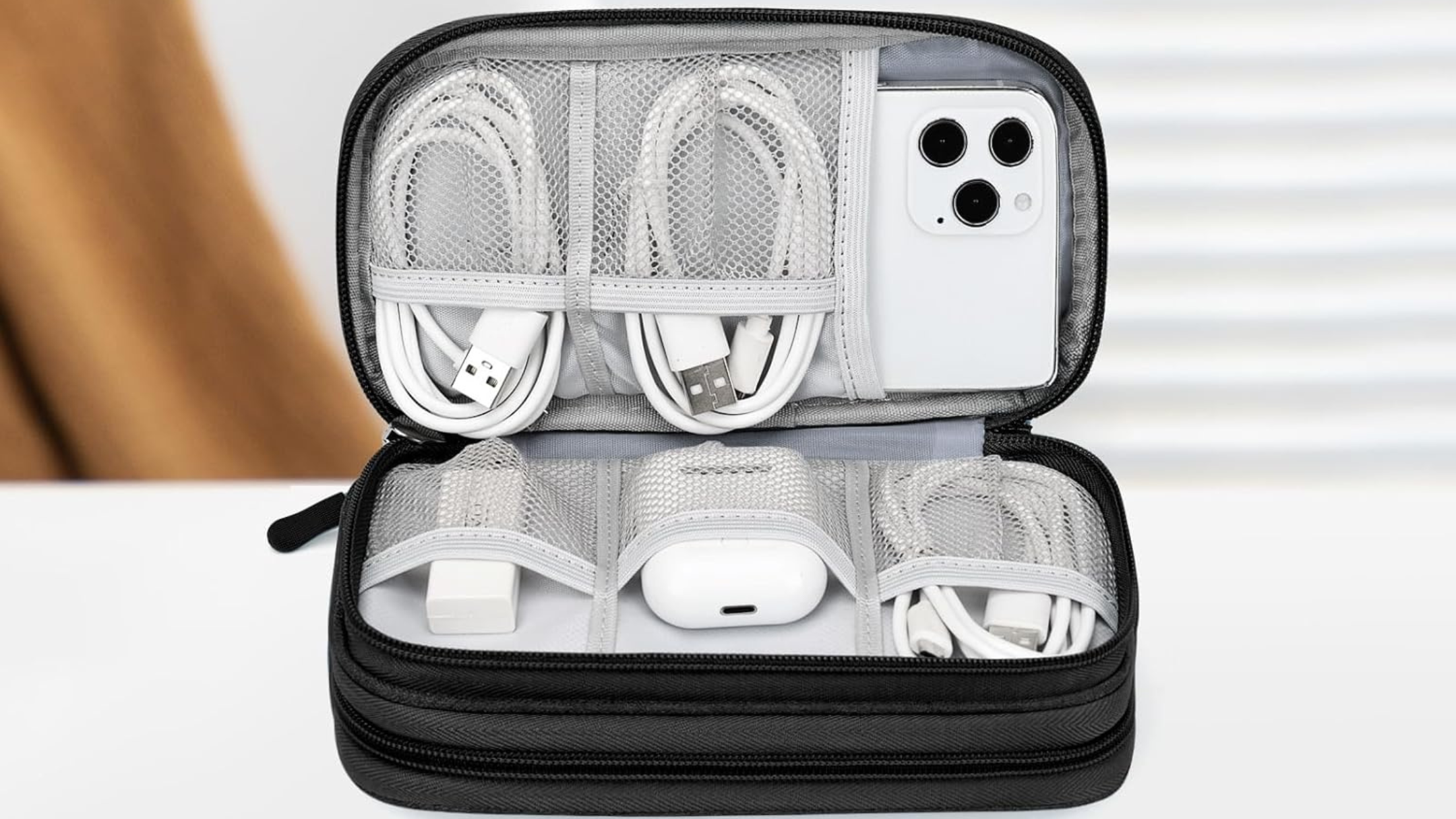 This top-rated tech pouch is a must-have as it drops to just $10