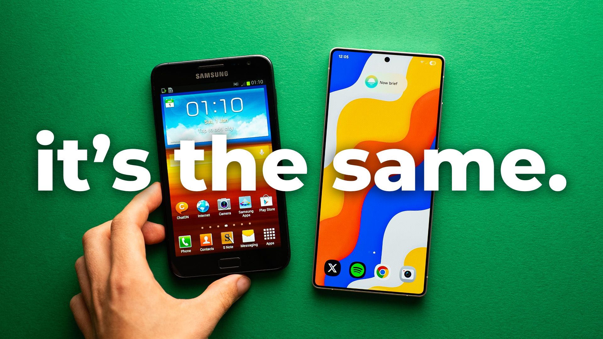 This phone formula was nailed on day one [Video]