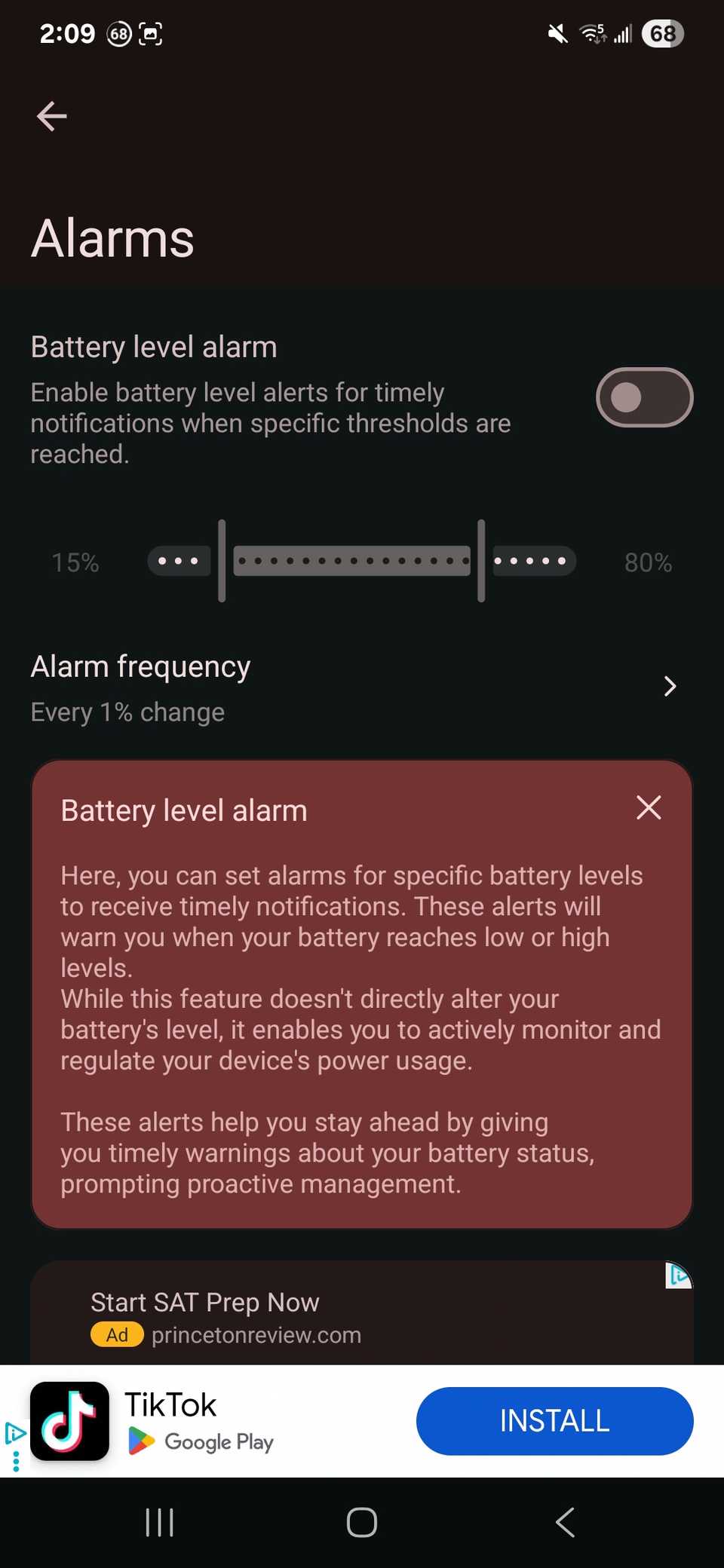 How to check battery capacity on your Android phone