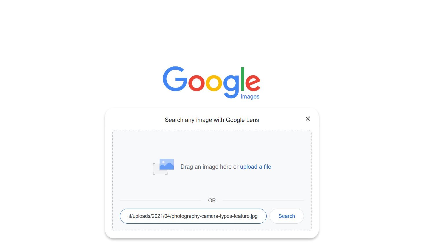 How to a reverse image search on Google