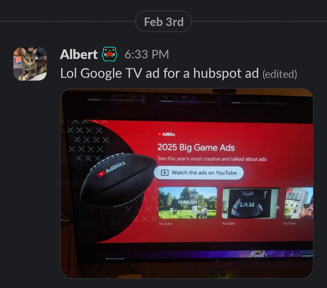 Google TV is showing me ads for ads now