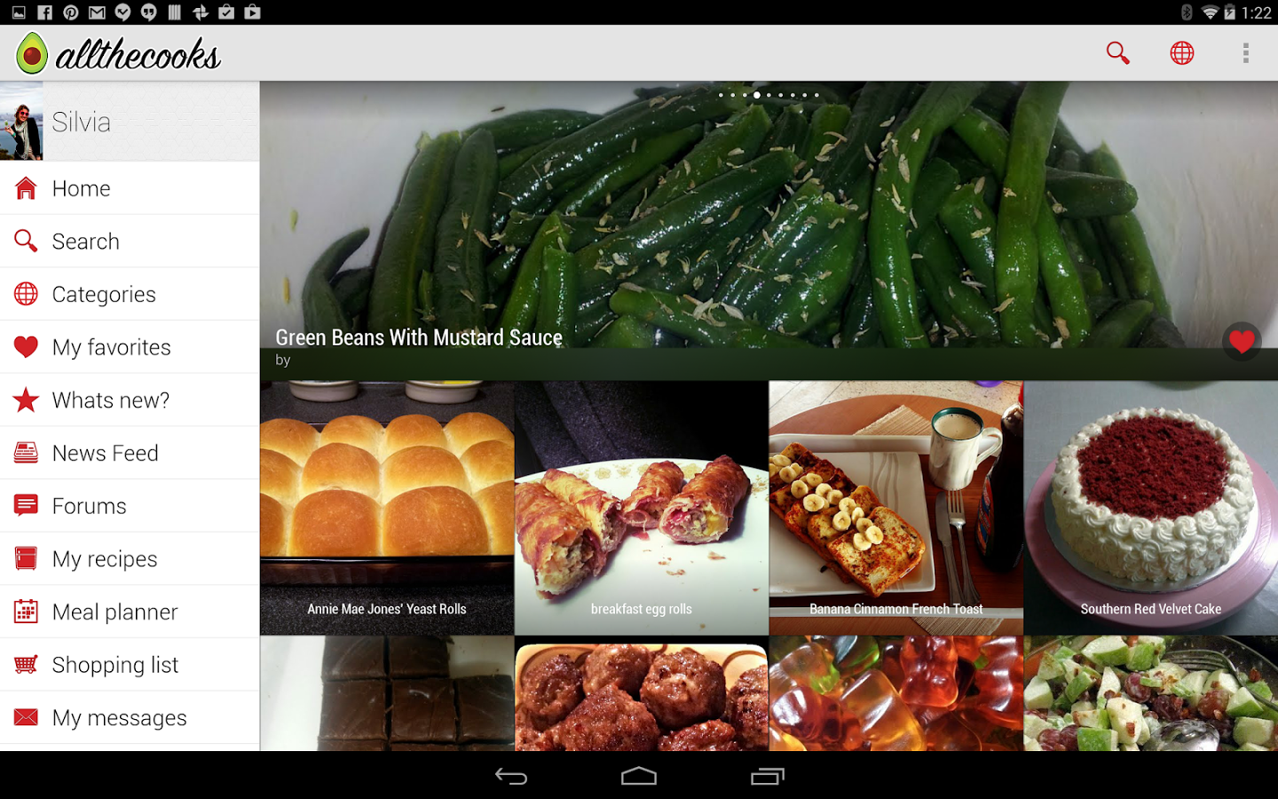 12 Delicious Recipe Apps For Android Tablets