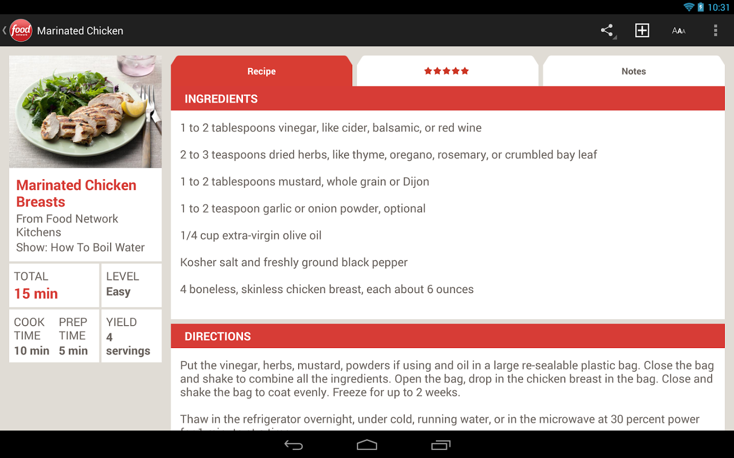 12 Delicious Recipe Apps For Android Tablets