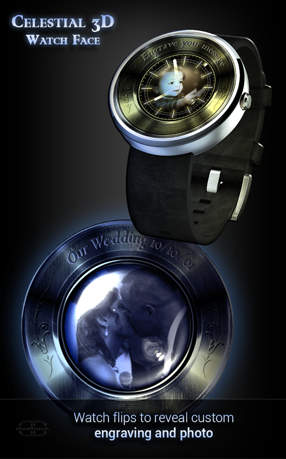 DualBoot Games Awakens To Create This Celestial 3D Watch Face For Wear