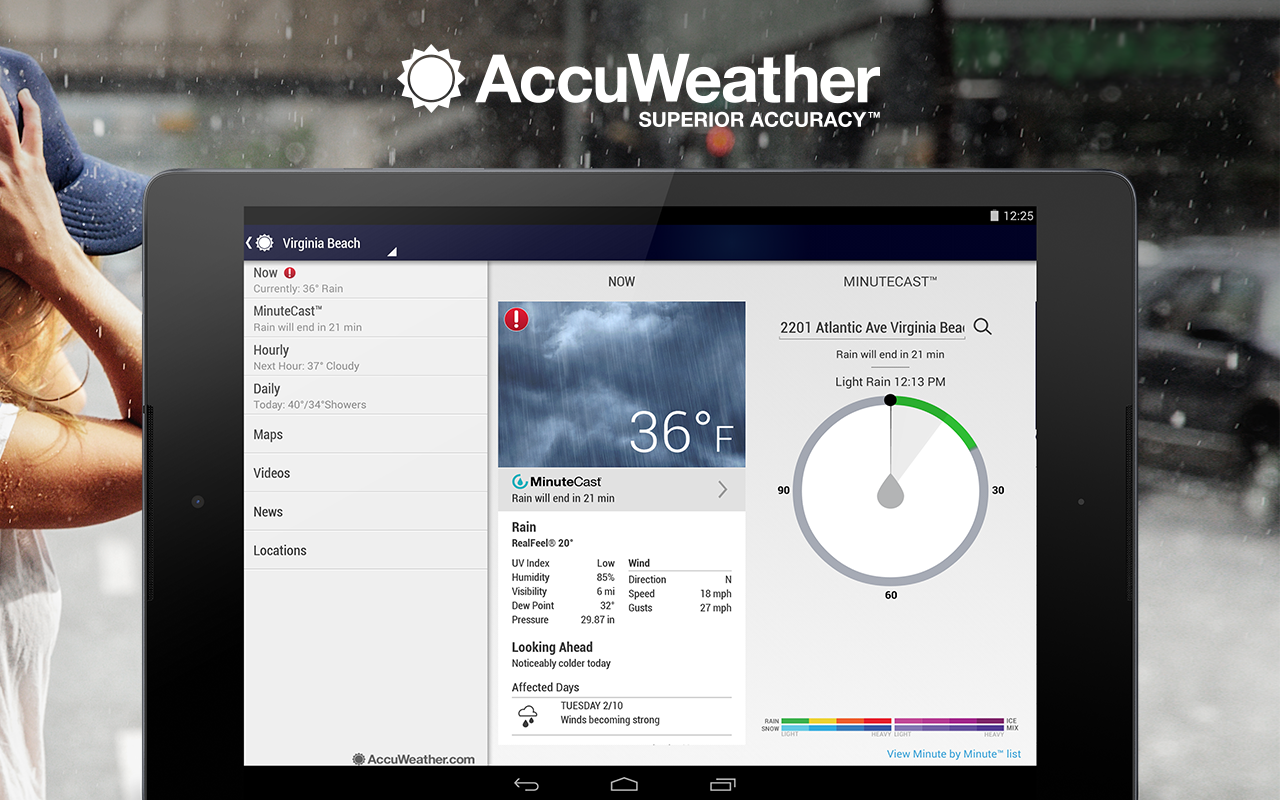 10 Cool Android Weather Apps With Hot Material Design, Clear Simplicity ...