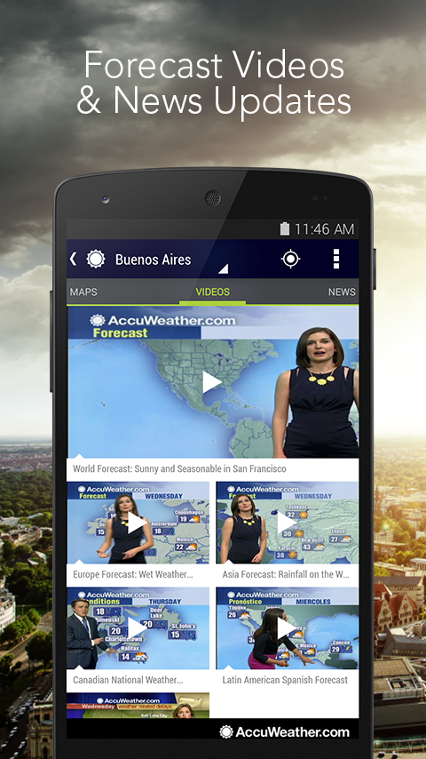 10 Cool Android Weather Apps With Hot Material Design, Clear Simplicity ...