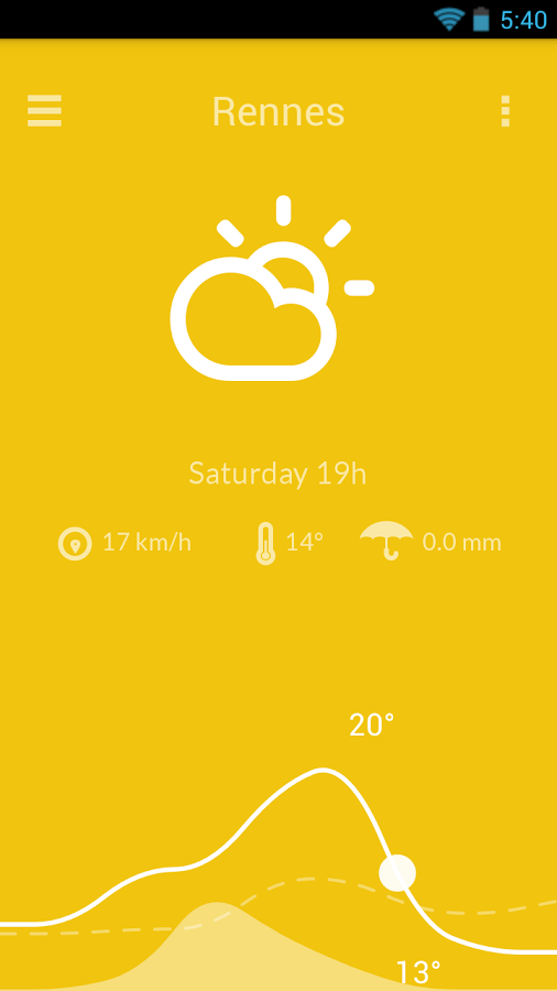10 Cool Android Weather Apps With Hot Material Design, Clear Simplicity ...