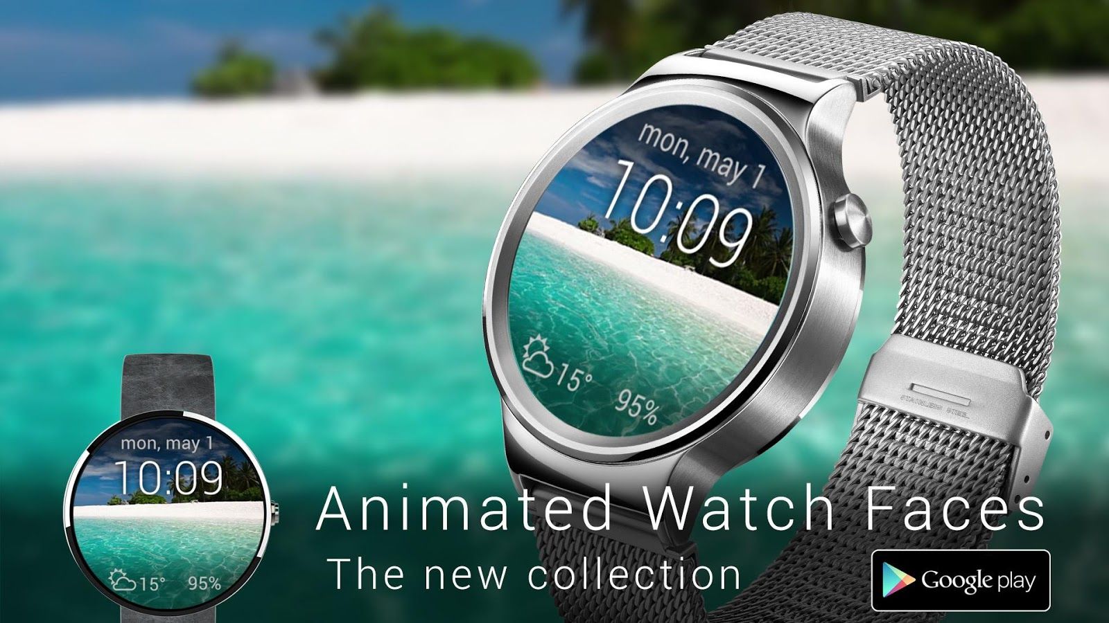 Animated Watch Faces Puts Nice Nature Scenes On Your Wrist