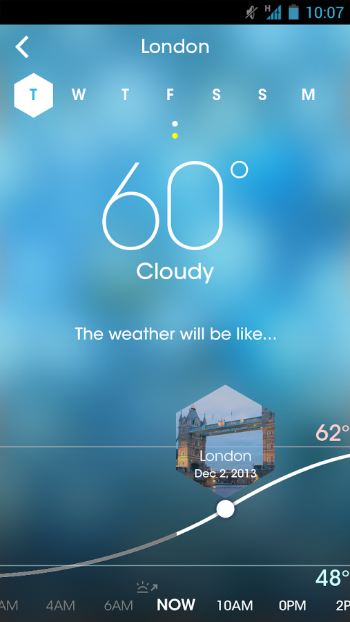 10 Cool Android Weather Apps With Hot Material Design, Clear Simplicity ...
