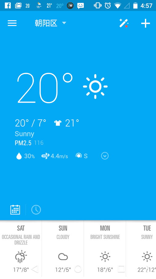 10 Cool Android Weather Apps With Hot Material Design, Clear Simplicity ...