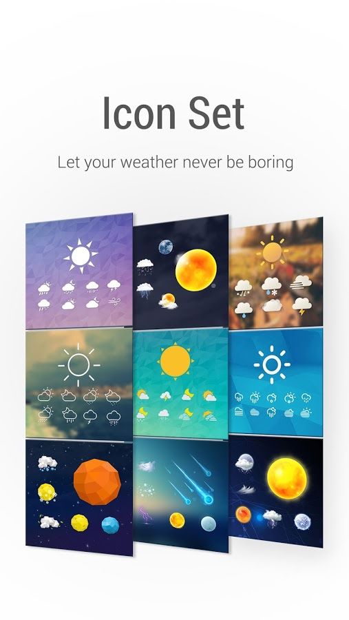 10 Cool Android Weather Apps With Hot Material Design, Clear Simplicity ...