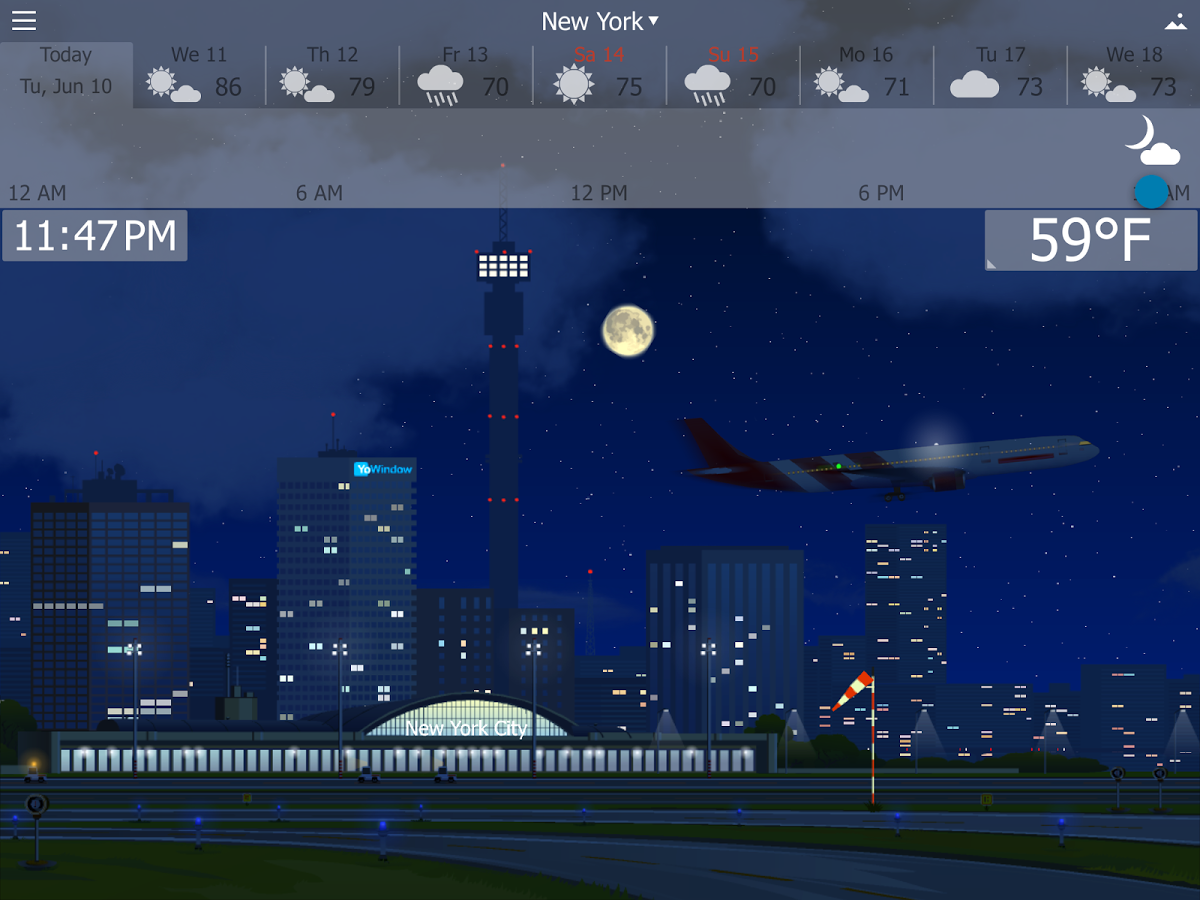 10 Cool Android Weather Apps With Hot Material Design, Clear Simplicity ...
