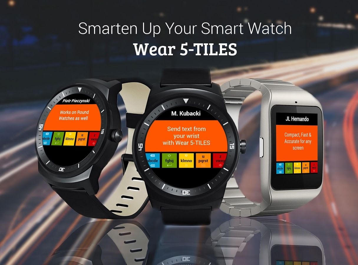 34 Best Android Wear Apps And Watch Faces From 6/16/15—8/13/15