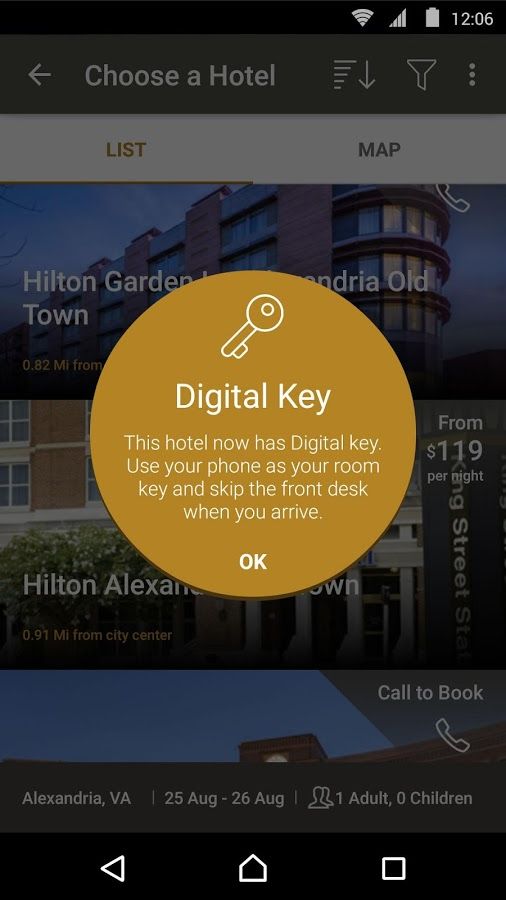 Hilton's HHonors App Gets Updated With New Digital Key To Let You Into ...