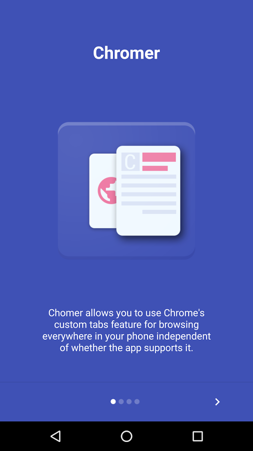 Chromer Opens All Of Your Links In A Chrome Custom Tab