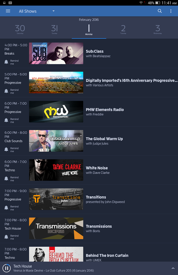 Digitally Imported Radio Optimizes Its Interface For Tablets And ...