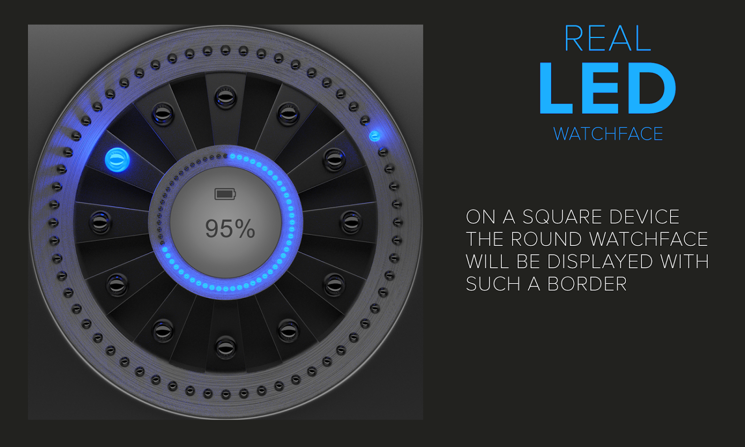Real LED Watchface Lights Up Your Wrist And Looks Amazing