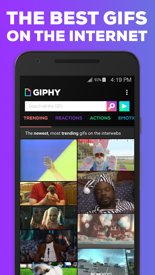 Giphy Brings The Gift Of All The Gifs To Android