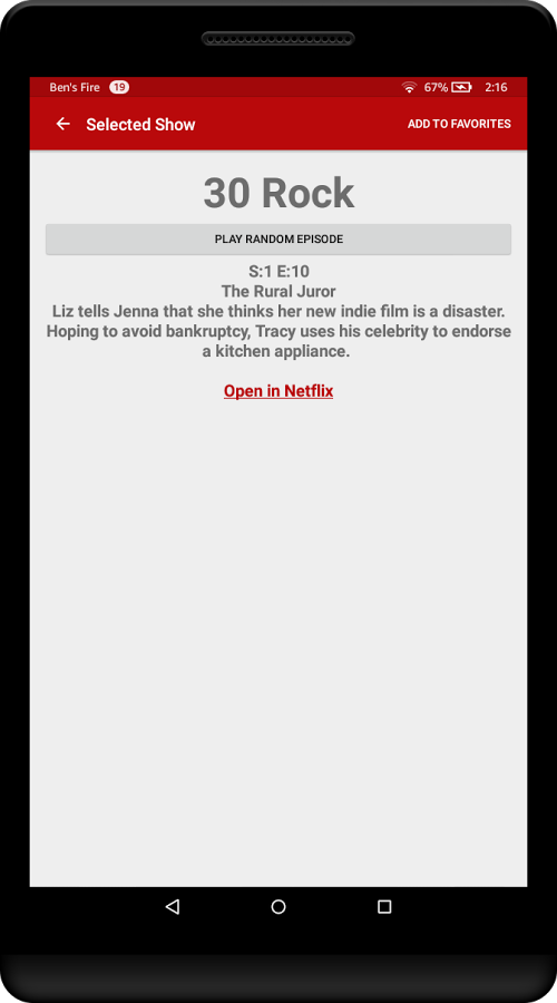 Random Flix Plays A Random Netflix Episode When You Don't Want To ...