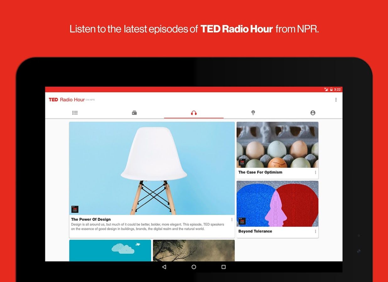 TED app gets full Material Design makeover and adds TED Radio Hour ...