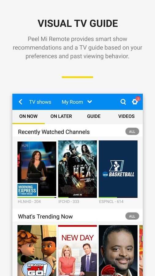 Peel Mi Remote brings TV guide capabilities to the Mi Remote controller app