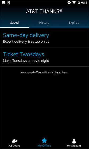 AT&T releases standalone THANKS app for its rewards program