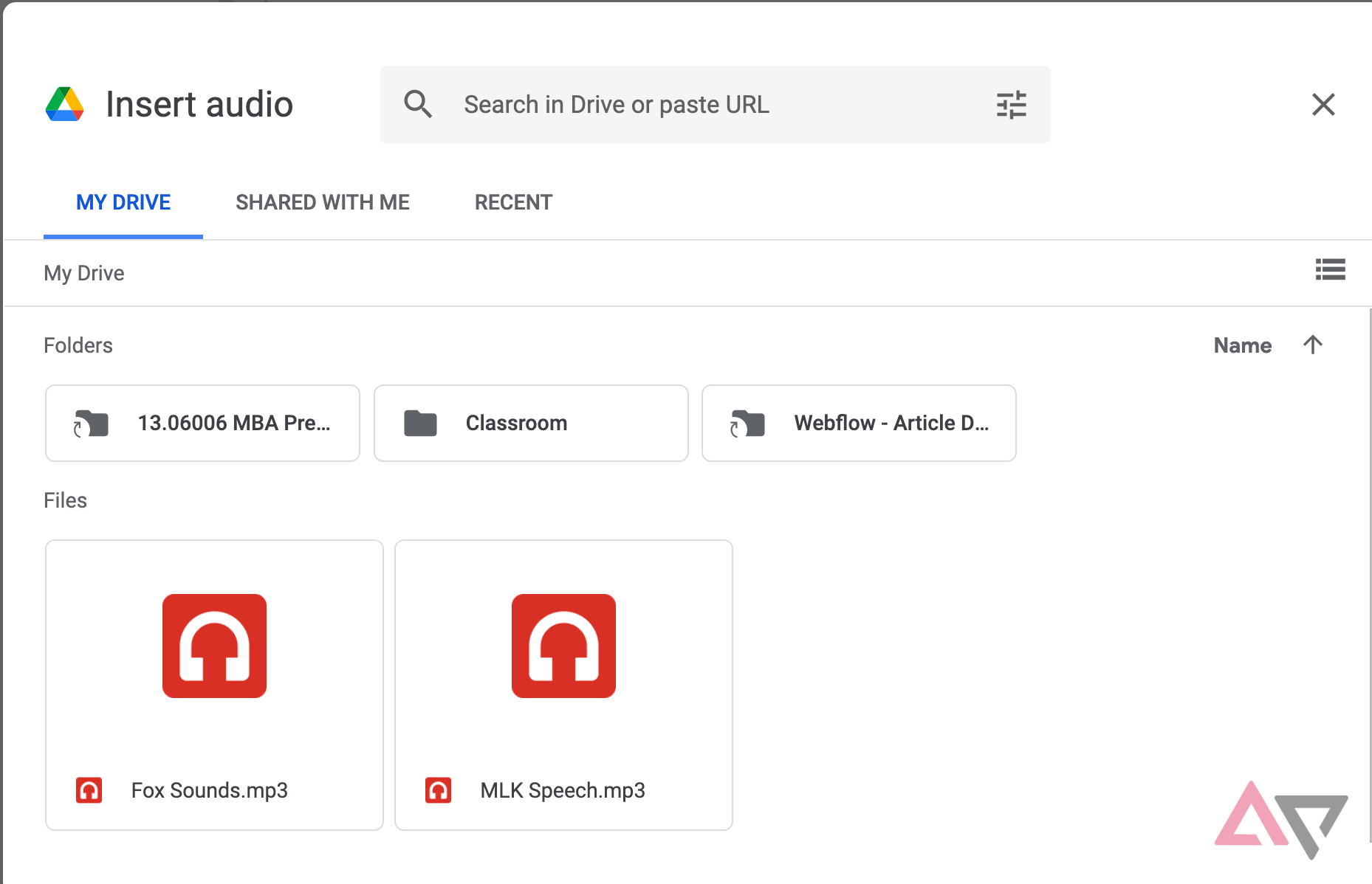 How to add audio to your Google Slides deck