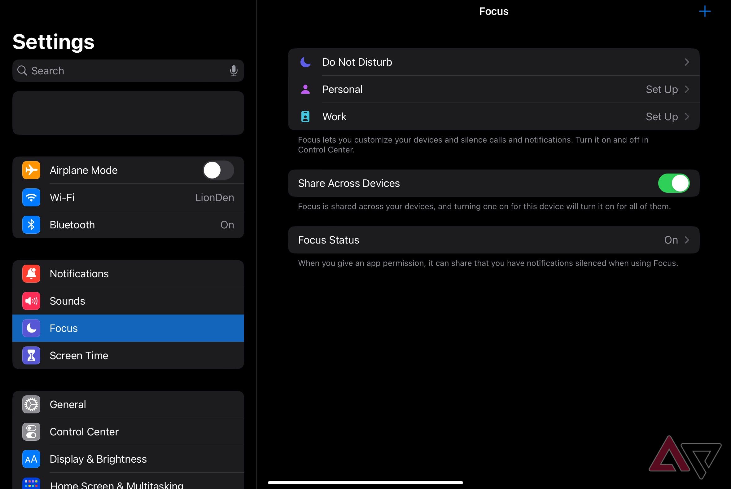 How to use Focus modes on iOS