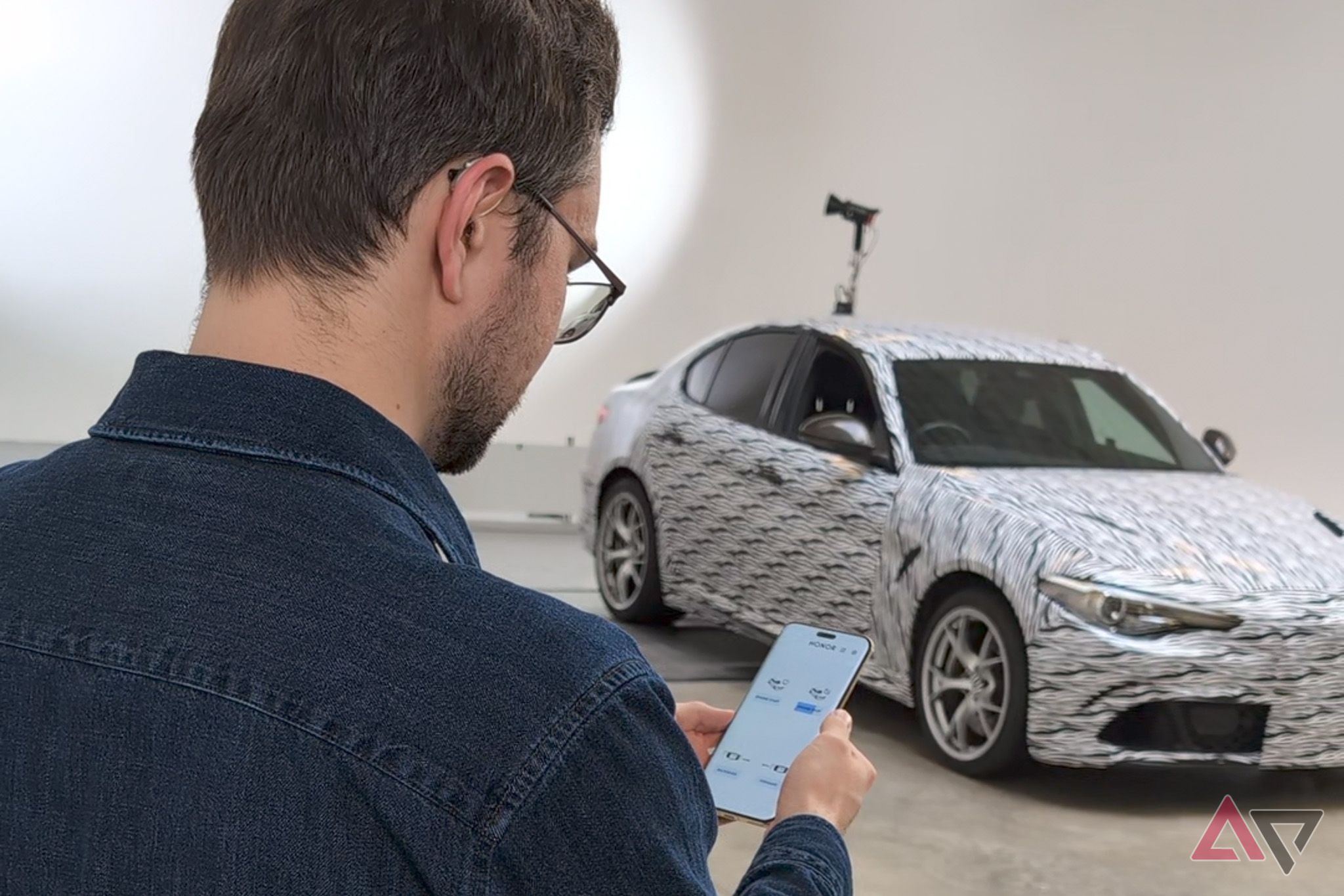 I controlled a car with my eyes in this whimsical tech demo